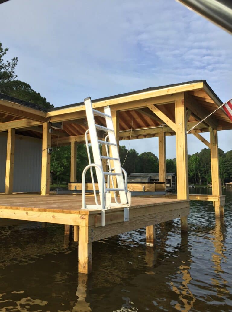 Best New Dock Ladder Install Guide - Overton's