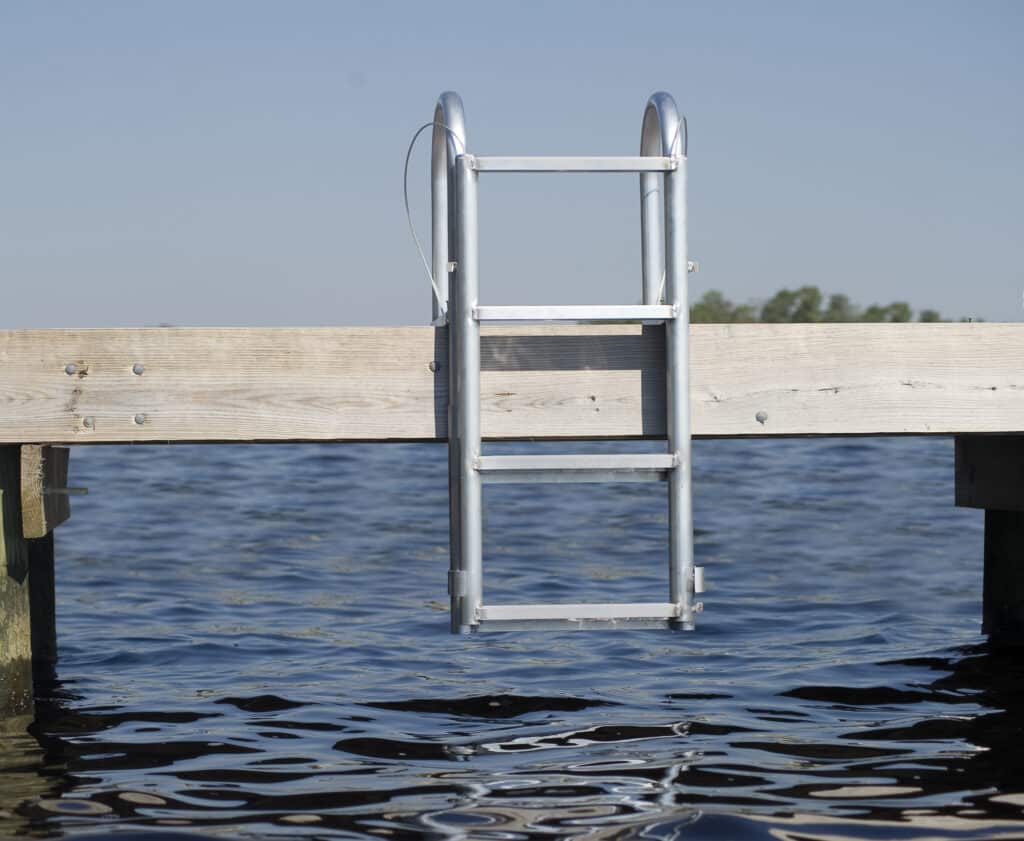 Best New Dock Ladder Install Guide - Overton's